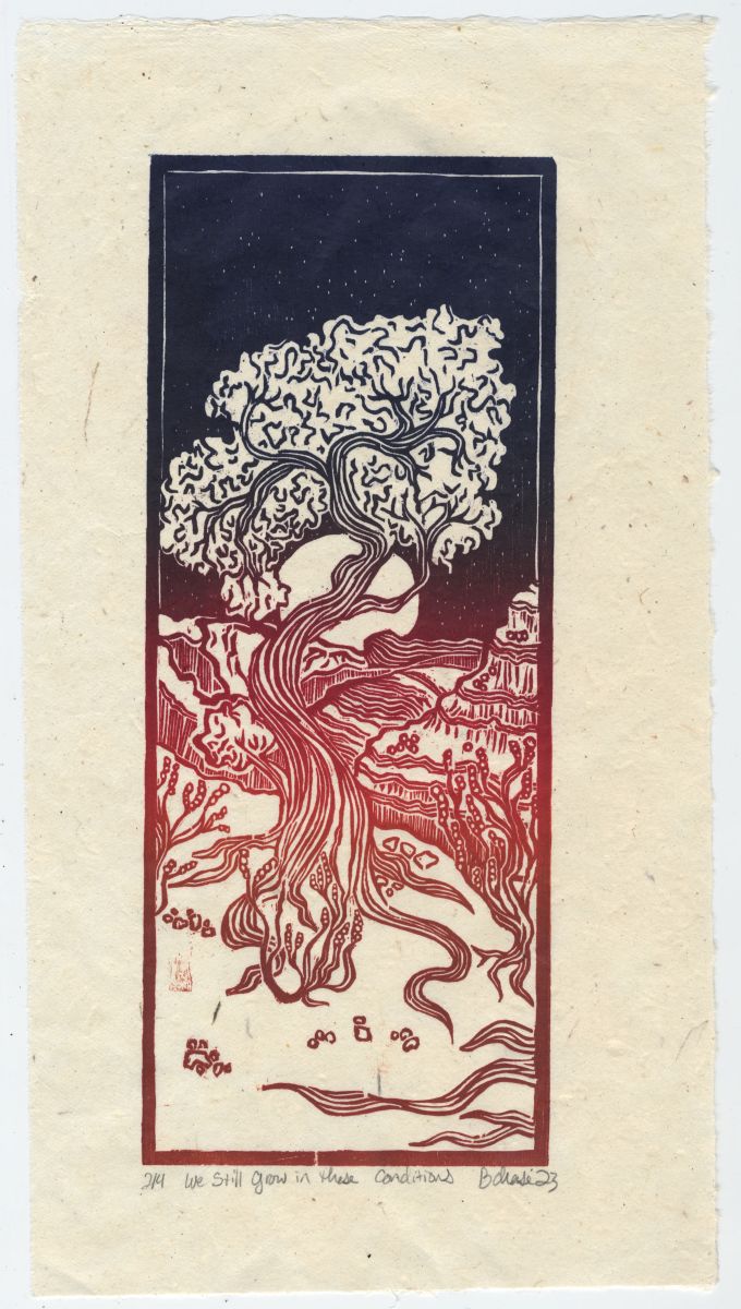 Intro to Printmaking: Single Layer Linocut - Endless Possibilities ...